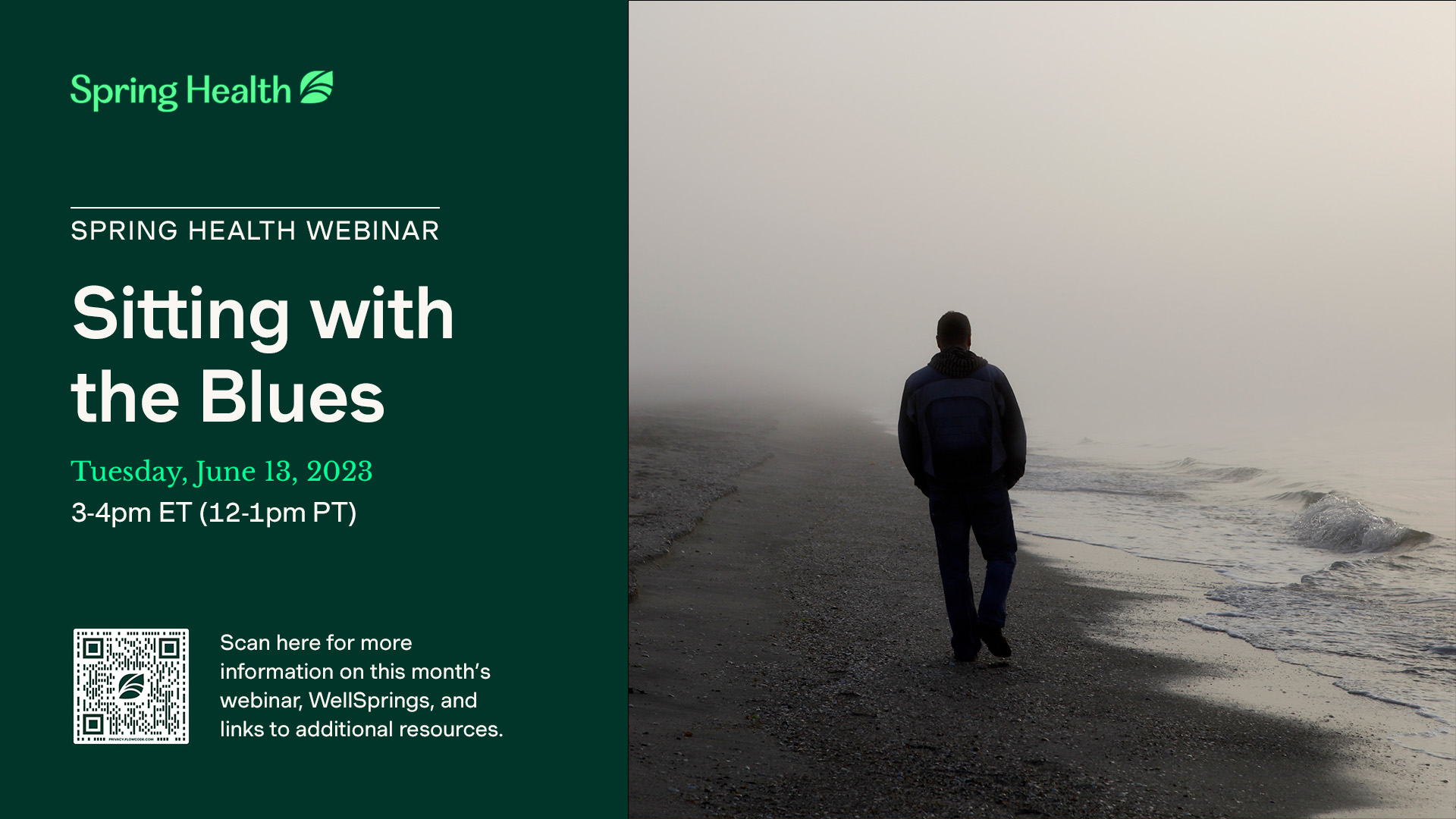 Spring Health Webinar | Siting with the Blues